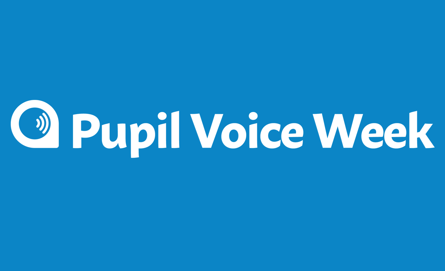 Pupil Voice Week 2025 - 22nd to the 26th September